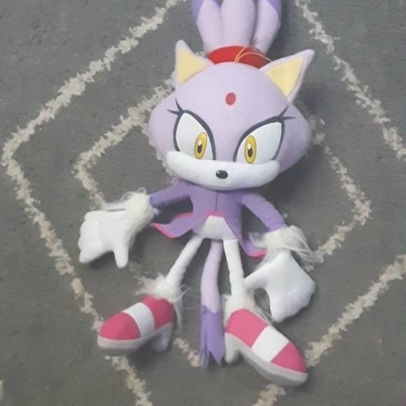 Toys | Sonic The Hedgehog Blaze The Cat Plush | Poshmark